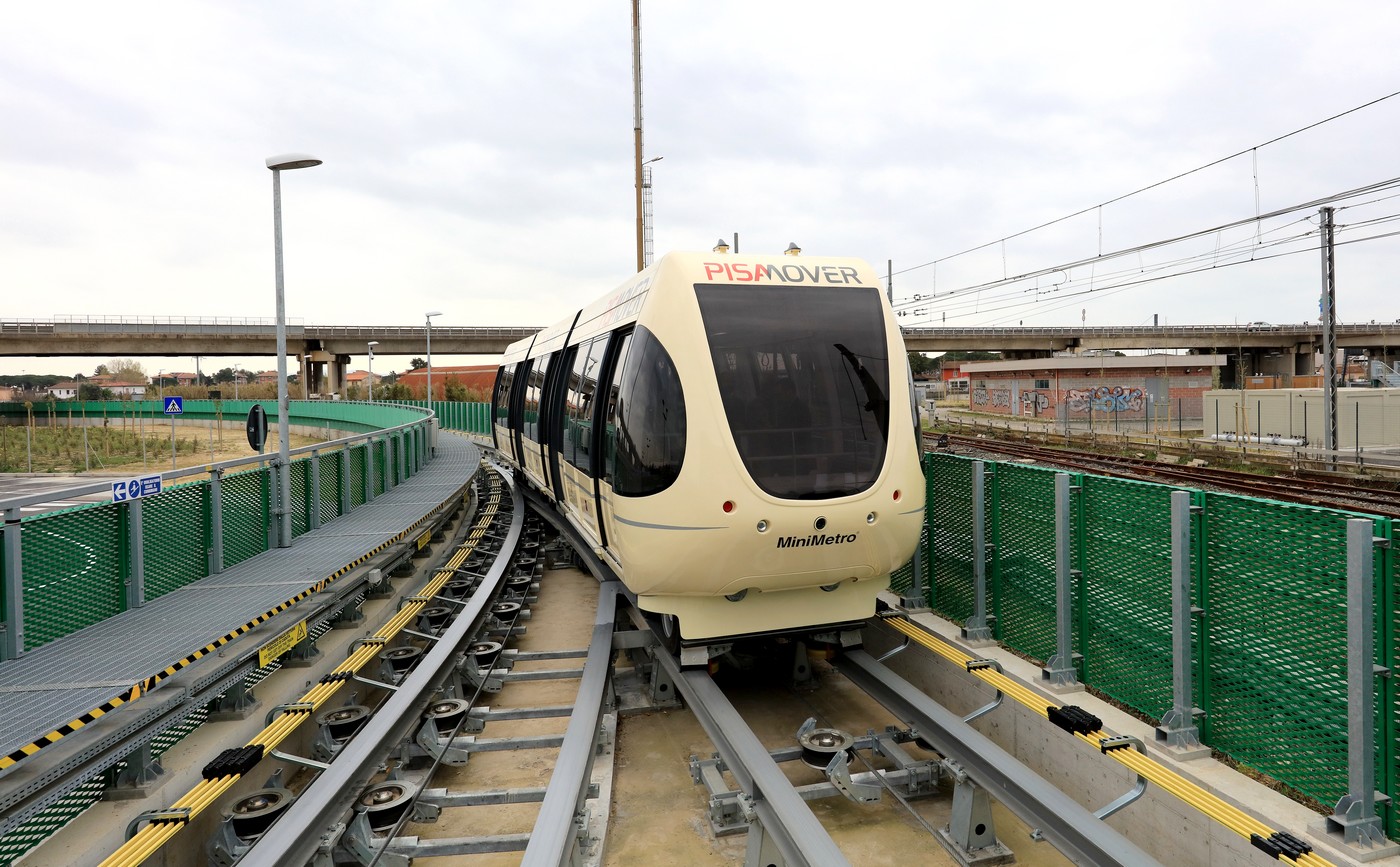 PisaMover – Neue MiniMetro in Pisa gegen Pendler-Staus