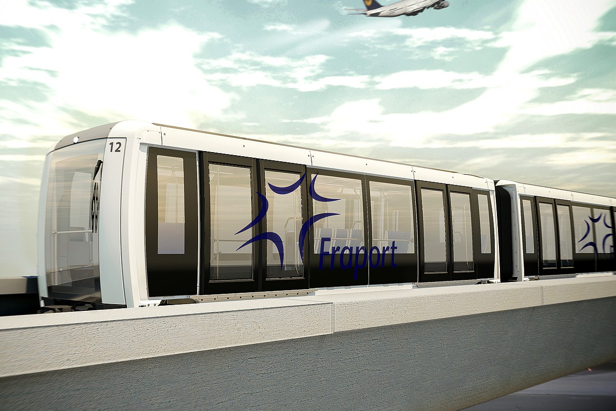 People mover for the Frankfurt Airport – fully automated