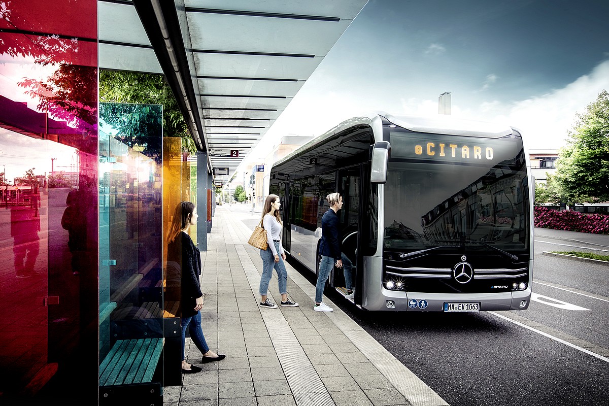 Null-Emissionsbus Mercedes Benz eCitaro – Premiere auf der IAA ...