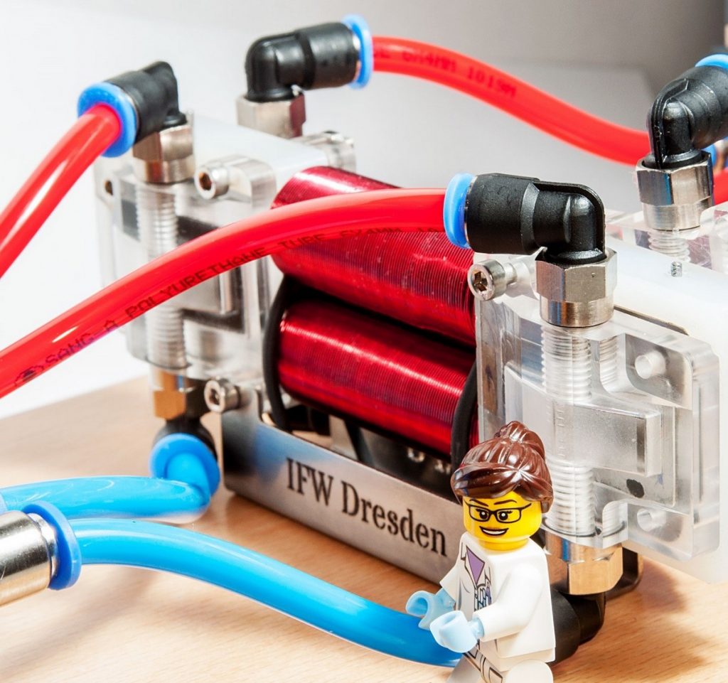 Thermomagnetischer Generator: Strom aus Wechselbad des Magnetismus