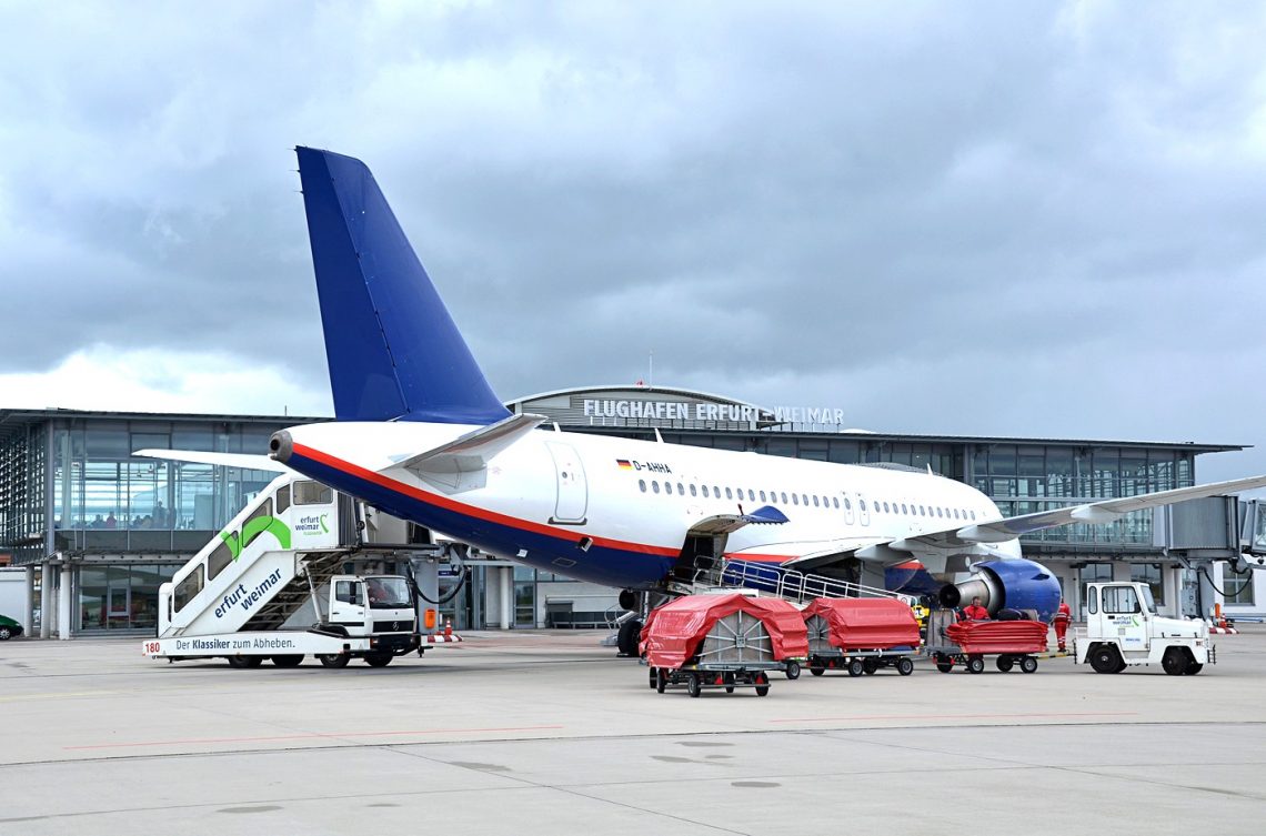 Projekt „ALEC“: Flughafen Erfurt testet elektrische Vorfeldfahrzeuge