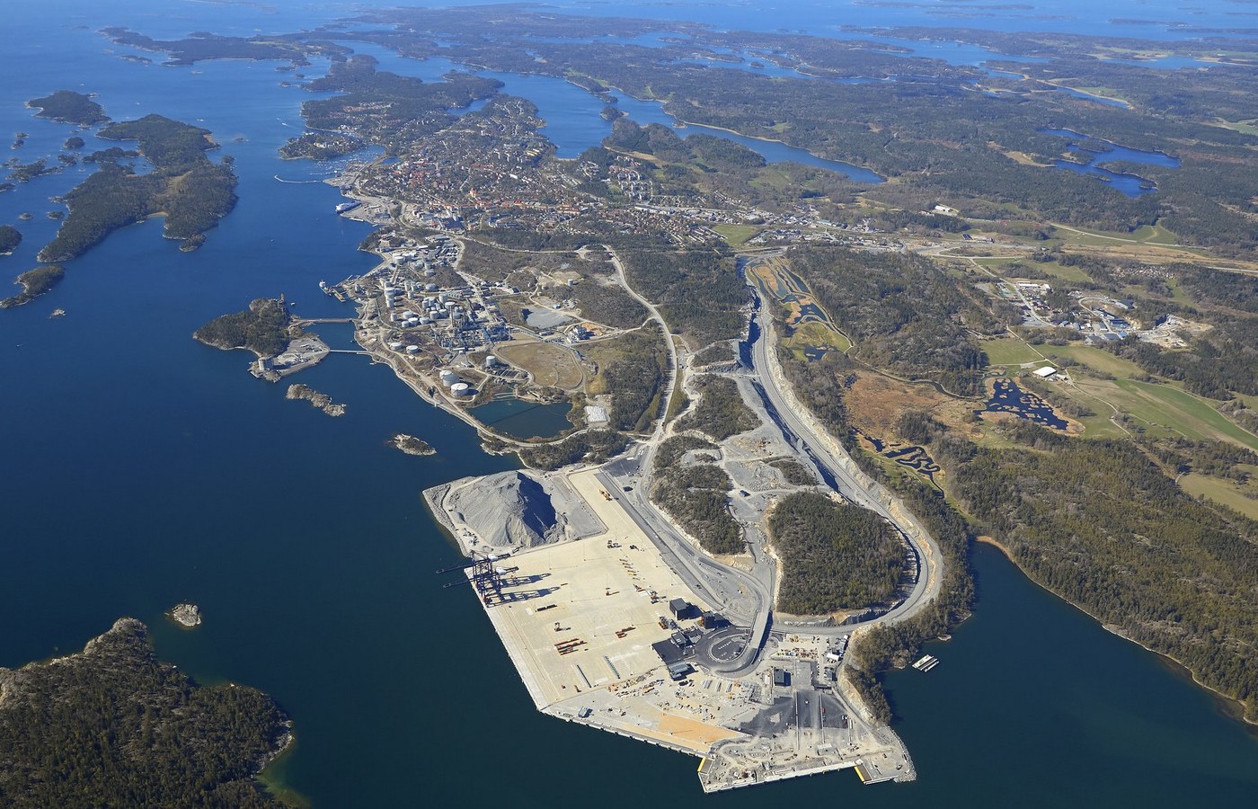 Stockholm Norvik Port completely replaces “old” Frihamnen port