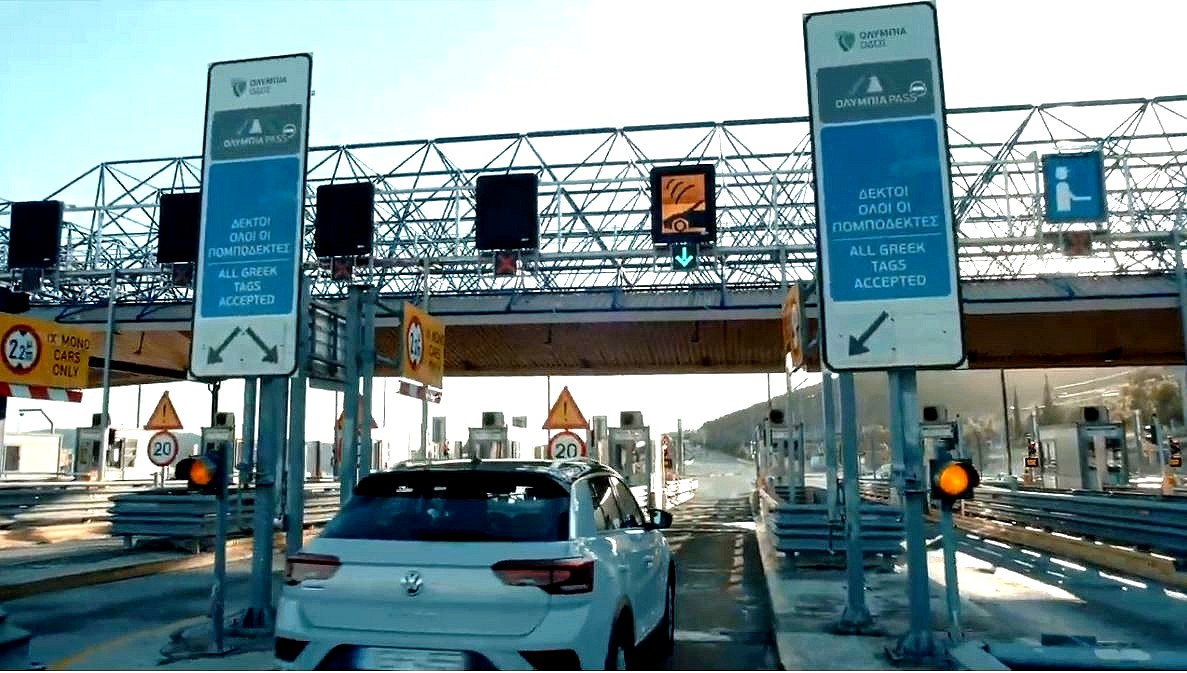 Europas erstes Pay-as-you-go-Mautsystem in Griechenland