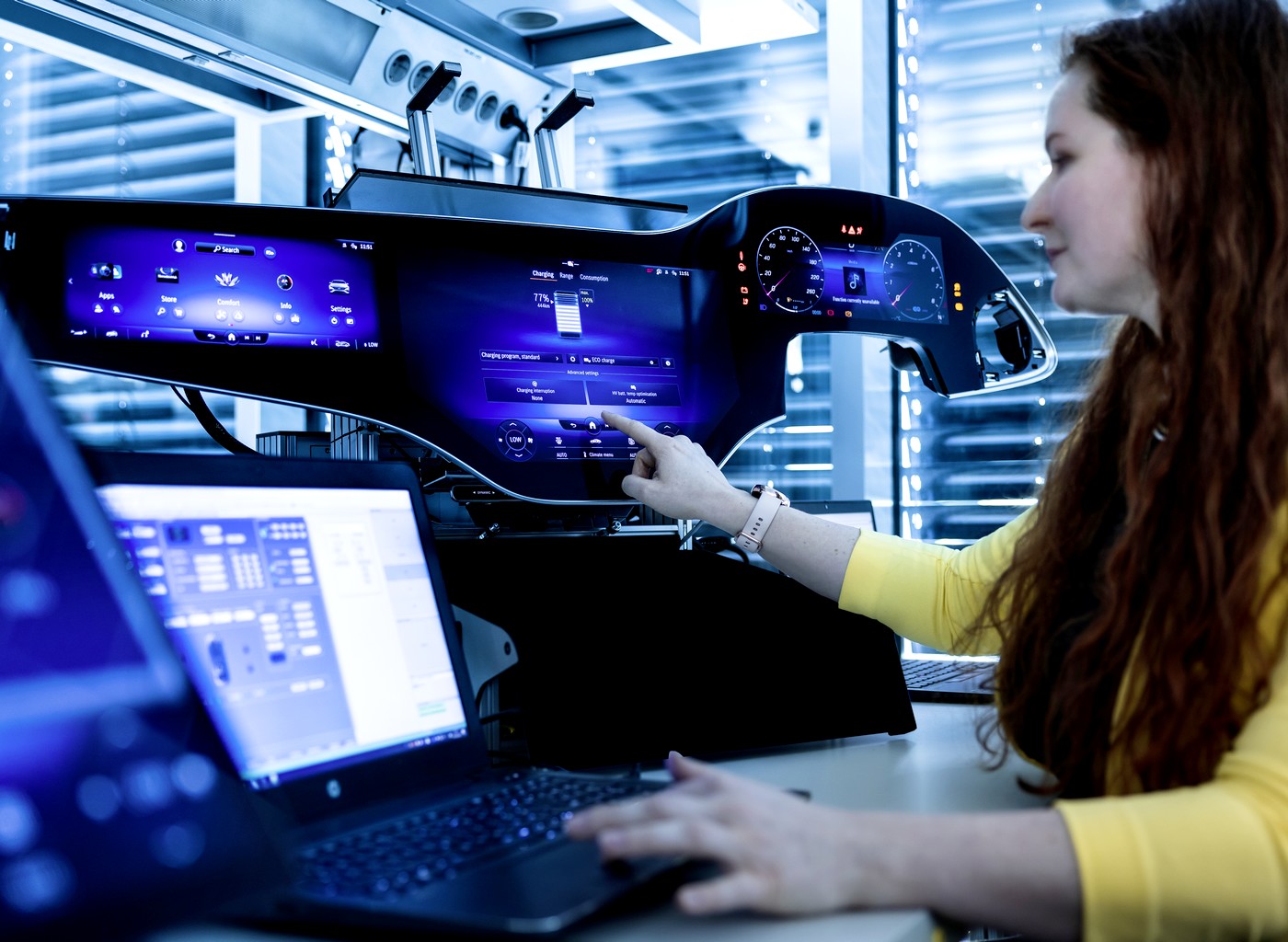 Electric Software Hub: Mercedes-Benz eröffnet Software-Integrationsfabrik