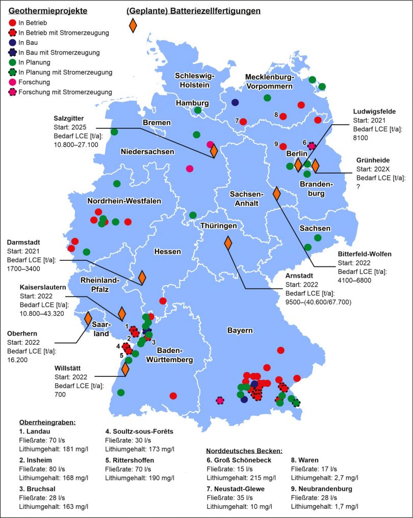Lithium-Gewinnung aus Geothermie – und ihre Grenzen