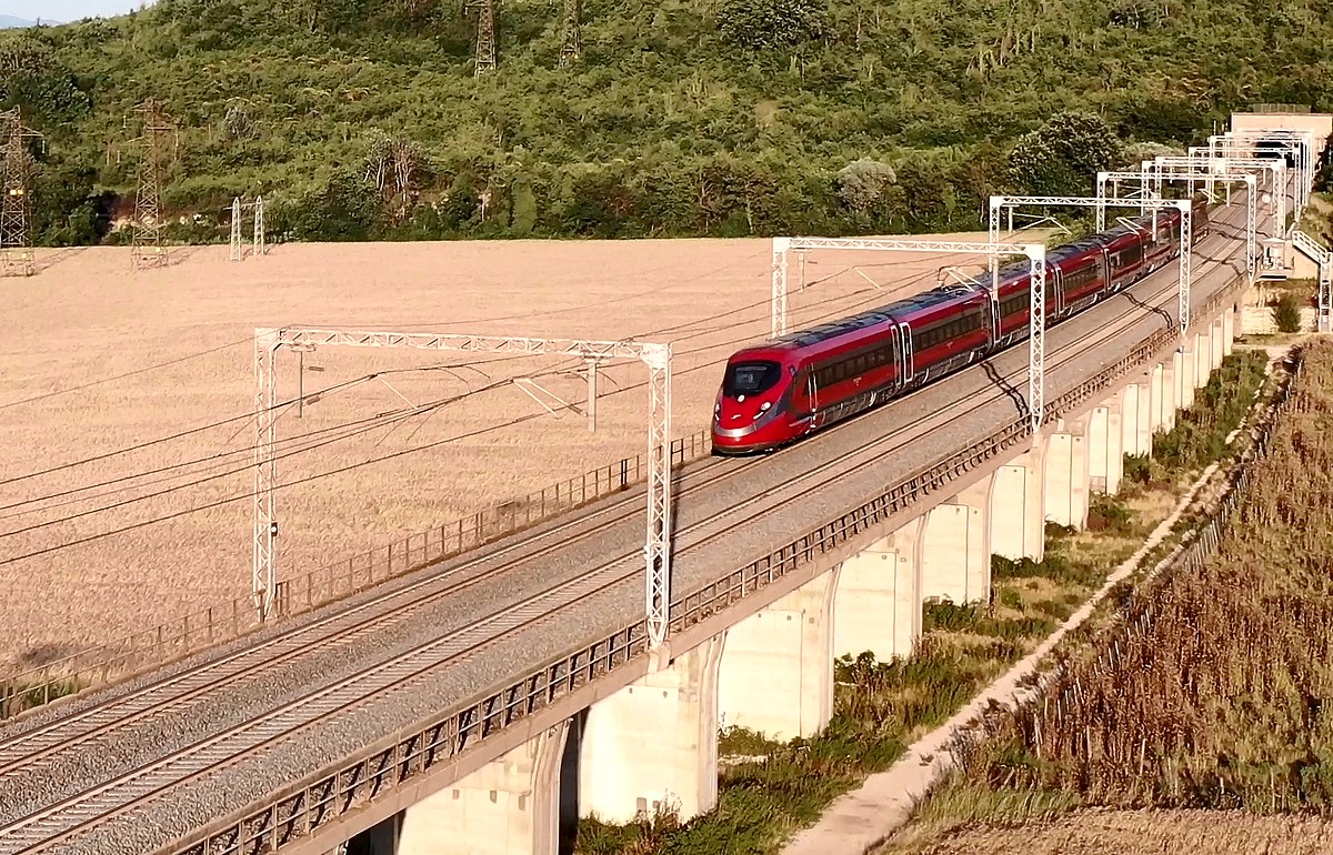 Rome to Pompeii by non-stop high speed train